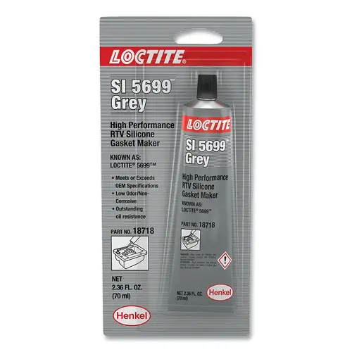 Loctite 135275 5699 Grey High Performance RTV Silicone Gasket Maker, 70 ...