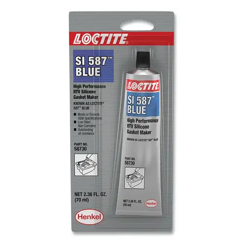Loctite 135504 587 Blue High Performance RTV Silicone Gasket Maker, 70 ...