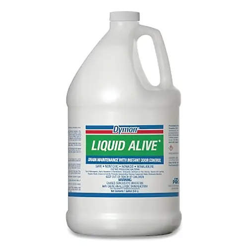 DYMON 23301 LIQUID ALIVE Drain Maintenance, Enzyme Producing Bacteria ...