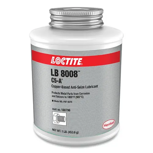 Loctite 234192 LB 8008 C5-A Copper Based Anti-Seize Lubricant, 1 oz ...