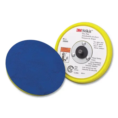 3M 051141-28817 Stikit Low Profile Disc Pad, 5 in dia, Extra Hard Buy Now