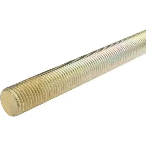 Value Collection 36699 Threaded Rod: 1-1/4-7, 6 ft Long, Low Carbon ...
