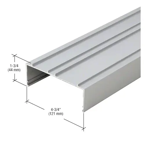 CRL-U.S. Aluminum CS46811 Stacking Head and Sill Channel, Clear ...