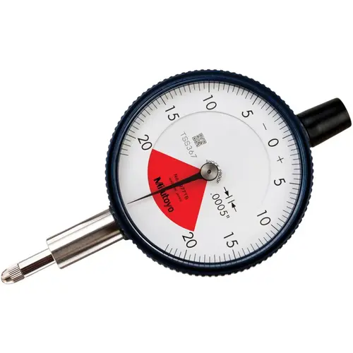MITUTOYO 2977AB Dial Drop Indicator: 0.0005 to 0.04" Range, 20-0-20 Dial Reading, 0.0005 ...
