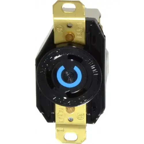 HUBBELL WIRING HBL2620 250 VAC, 30 Amp, L6-30R NEMA, Self Grounding ...