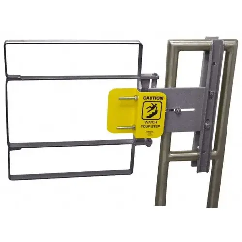 FabEnCo XL71-36 Galvanized Carbon Steel Self Closing Rail Safety Gate ...