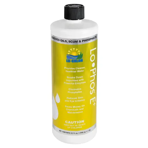 LO-CHLOR, LLC LPE008-12 Lo-Phos E+ Phosphate Reducer w/ Enzymes - Quart ...