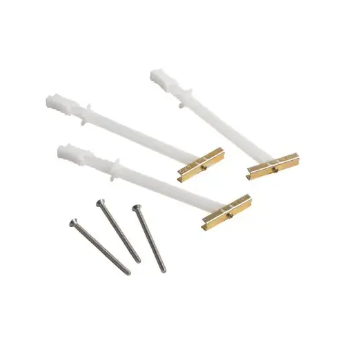Homewerks HW-ST-KIT Non-Stud Grab Bar Anchor Mounting Kit pack of 3 Buy Now