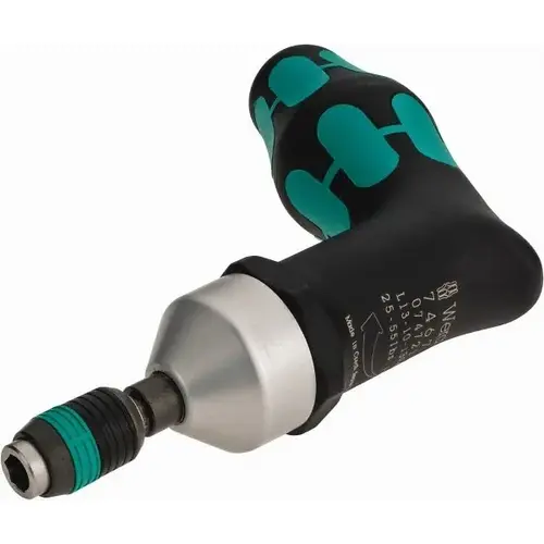 Wera 5074721001 Torque Screwdriver: 25 to 55 in/lb Torque Buy Now