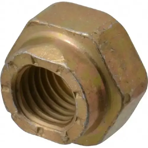 Value Collection 446052PR-XCP100 Hex Lock Nut: Distorted Thread, 1/4-28 ...