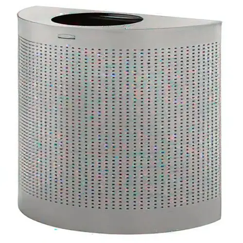 Rubbermaid FGSH12SSPL Rubbermaid Commercial Silhouettes Open Top Half ...