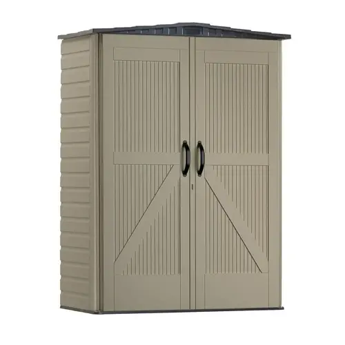 Rubbermaid 1893228 Rubbermaid Roughneck Vertical Storage Shed Medium 5 ...