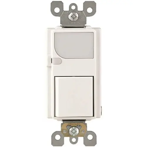 Leviton R52-06526-00W Leviton 15 Amp Decora Combination Switch With LED ...