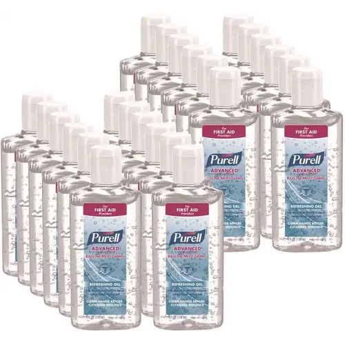 PURELL GOJ965124 Purell Advanced Instant Hand Sanitizer, 4 Oz Flip-Cap ...