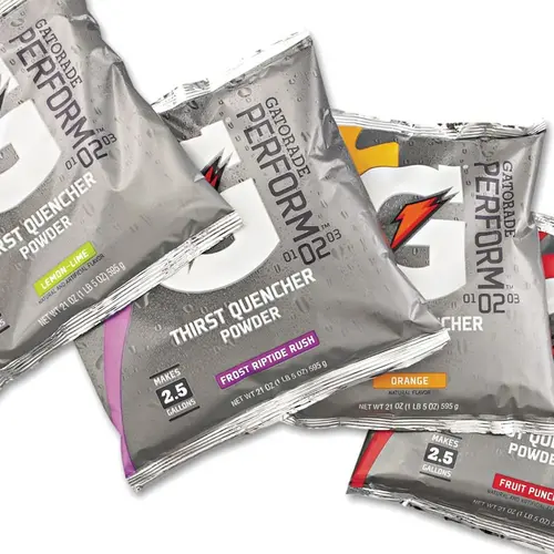Gatorade GTD03944 Gatorade 21 Oz Packets Variety Pack Original Powdered ...