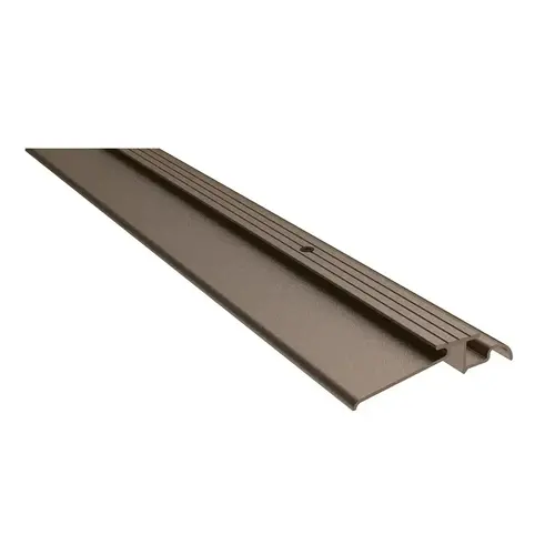Pemko 145D72 72" Interlocking Threshold Dark Bronze Anodized Aluminum ...