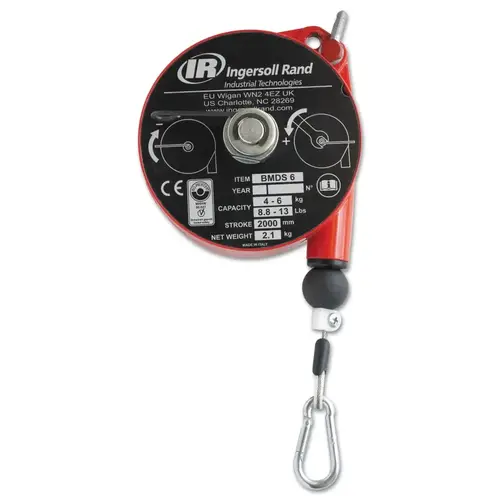 Ingersoll-Rand BMDS-6 Medium Duty Balancers, 8.8 lb - 13.2 lb, 6.5 ft ...