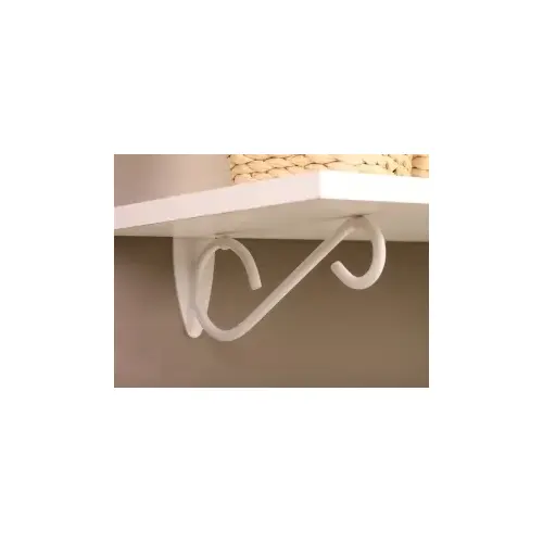 John Sterling 0146-6SCRL-WT Scroll Style Teardrop Brackets Buy Now