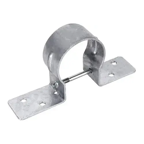 Mid-Park F20016FB-G GALV PLATE W/2 3/8 HOLE PST BR F20016FB-G 2" X 6 ...