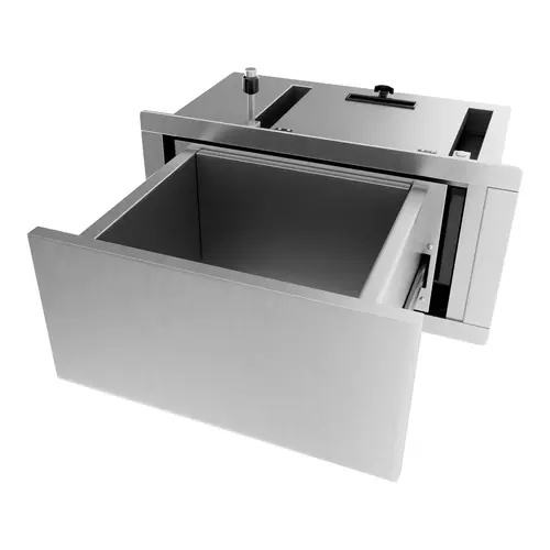 ShureSAFE SPT319 Thru Wall Transaction Drawer With Locking Storage Type ...