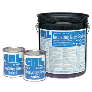 CRL ALUM-N4005GL-VCP-1 Black Two-Part Polysulfide Insulating Glass ...