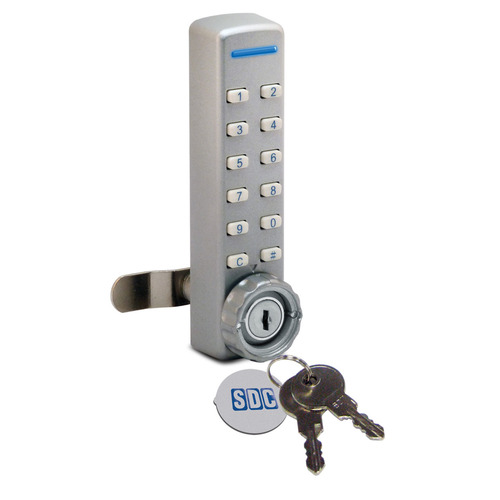 SDC 295 Programmable Cabinet Lock, Battery Powered, 2 x AAA Batteries ...