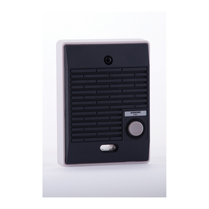Aiphone LE-D LE Series Surface Mount 1-Channel Door Station Intercom with Weather Resistant, Black