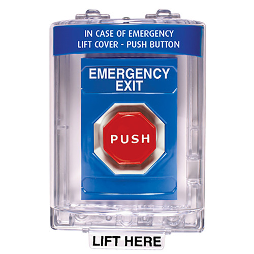 STI SS2448EX-EN Stopper Station, Blue, Flush Cover, Universal Stopper ...