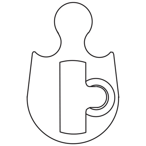 Schlage Commercial L583-153 Mortise Cylinder Everest/Primus Cam