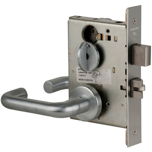 Schlage Commercial L9453P 03A 626 Entry / Office with Deadbolt Mortise ...