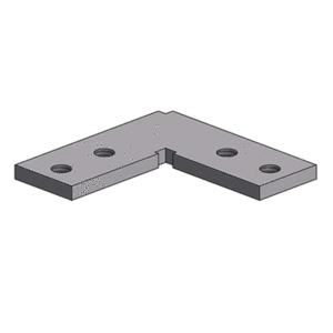 CRL FXCH Fallbrook XL Series 90 Degree Connector for Floor and Ceiling ...