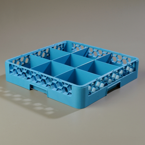 CARLISLE RG914 GLASS RACK 9 COMPARTMENT CARLISLE BLUE