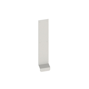 Hager 120L US26D 3-1/2" x 16" Push Plate with Lip Pull, # 052721 Satin ...