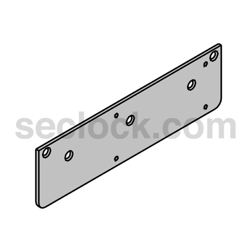 LCN 4010-18 AL 4010 Mounting Plate, Aluminum Painted