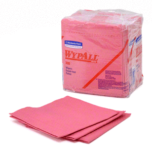 Kimberly-Clark K41029 WypAll X80 Red Shop Towels