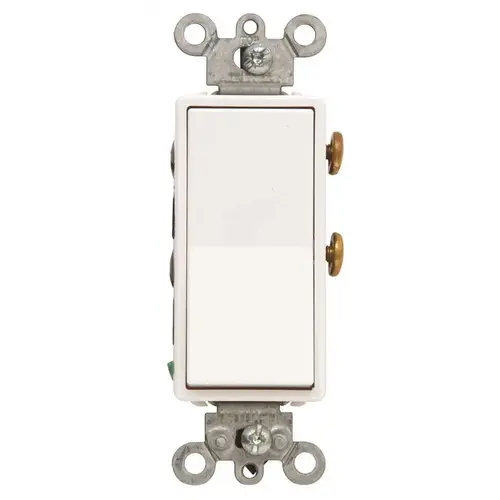 Leviton 5604-2W 120/277-Volt 15 Amp 4-Way Decora Residential Grade AC ...