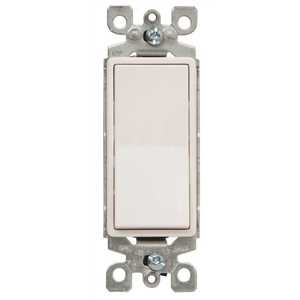 Leviton 5603-2W 120/277-Volt 15 Amp 3-Way Decora Residential Grade AC ...