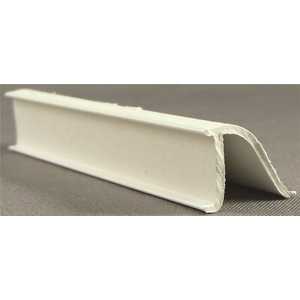 Brixwell 65-25-6 72 in. White Rigid Vinyl Snap in Window Glazing Bead ...