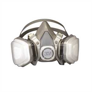 3M 52P71 DUAL FILTER RESPIRATOR White