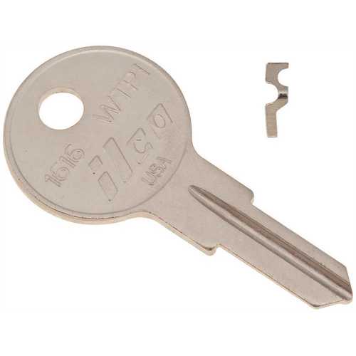 Kaba Ilco 1616 Wright Product WTP1 Blank Key Silver