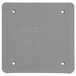 Carlon E9802CN-CAR 2-Gang Blank FS Box Cover Grey