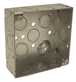 RACO 232 4 in. Square Box Welded 2-1/8 in. Deep with Ten 1/2 in KO's ...