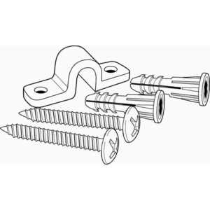 ClosetMaid 7556 Metal Shelf Clips for Wire Shelving - pack of 48