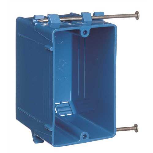 Carlon B118A 1-Gang 18 cu. in. Blue PVC New Work Electrical Switch and ... Carlon B118A 1-Gang 18 cu. in. Blue PVC New Work Electrical Switch and ...