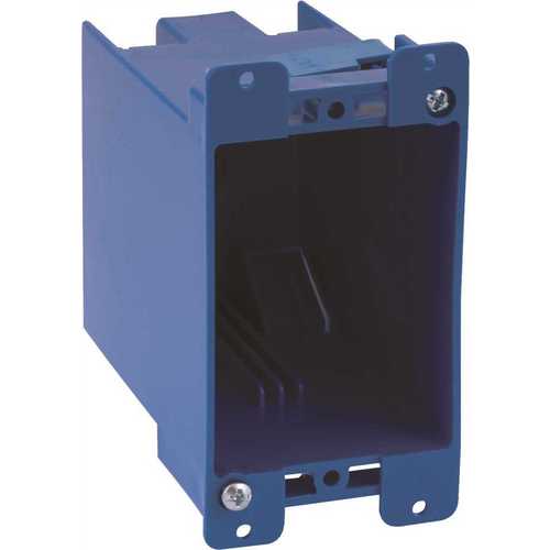 Carlon B120R 1-Gang 20 cu. in. Blue PVC Old Work Electrical Switch and ... Carlon B120R 1-Gang 20 cu. in. Blue PVC Old Work Electrical Switch and ...