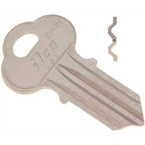 Kaba Ilco 1041N Chicago K2W Blank Utility Key Silver