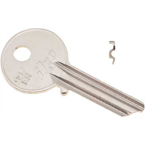 Kaba Ilco 997ER-XCP10 Yale 7-Pin Blank Key Silver - pack of 10