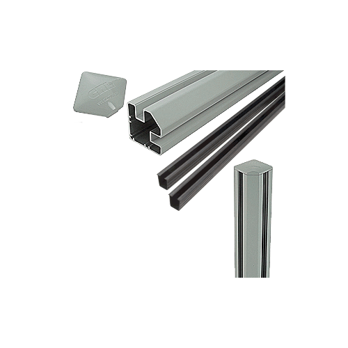 CRL S72CRKAGY Agate Gray AWS 2" x 2-5/8" Rectangular 90 Degree 72 ...