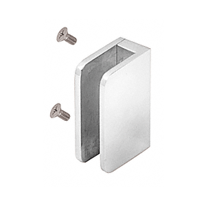 CRL SA87FPS Polished Stainless 3/8" Top Flat Base Glass Clip