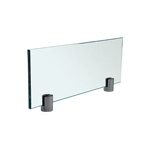 CRL SM12GM Gun Metal Slot Mount Standoff for 1/2" Panels